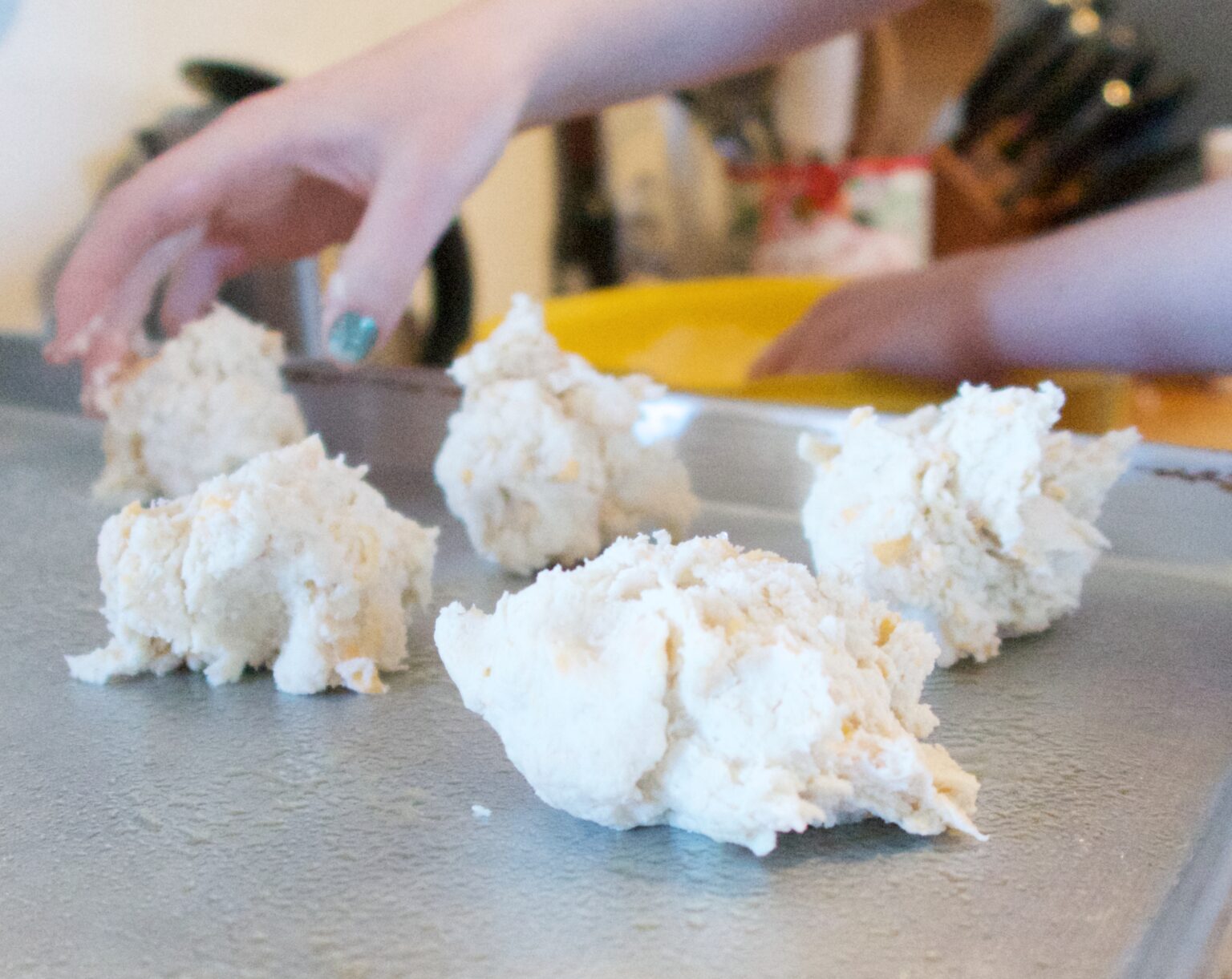 From Scratch Cheddar Garlic Biscuits - Our Herd of Turtles