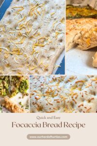 Easy Focaccia Bread Recipe - Our Herd of Turtles
